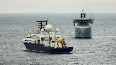 Russian spy ship Yantar spotted in British waters, UK minister John ...
