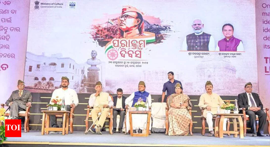 Parakram Divas celebrations in Cuttack honour Netaji’s legacy ...