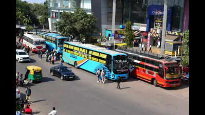 Pvt operators seek bus stands at 3 places in Jaipur | Jaipur News - The ...