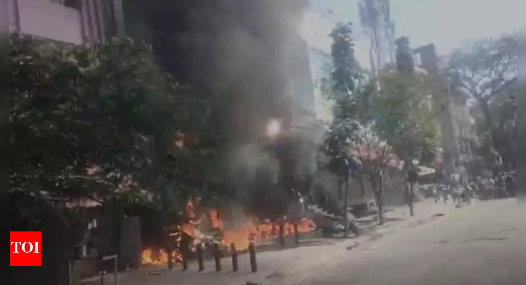 Scooter battery explodes, 28 e-bikes gutted in Bengaluru's Rajajinagar ...