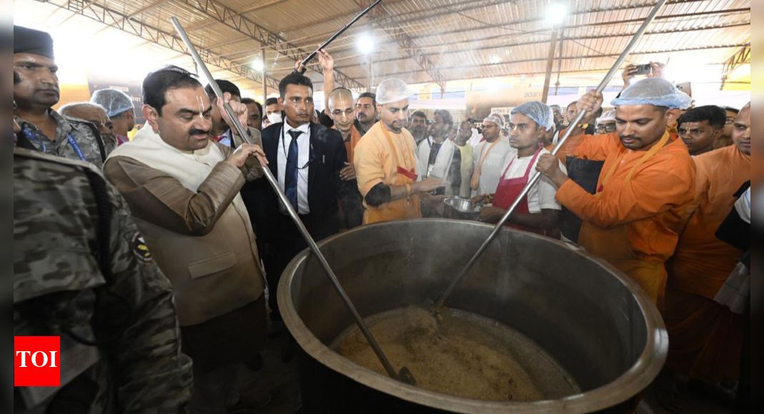 5,000 Adani Group employees volunteering as sevaks at Maha Kumbh ...