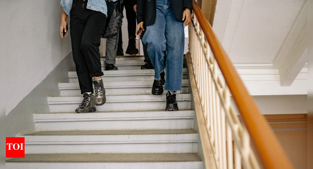 Stair climbing benefits: Climbing stairs is as beneficial as walking ...