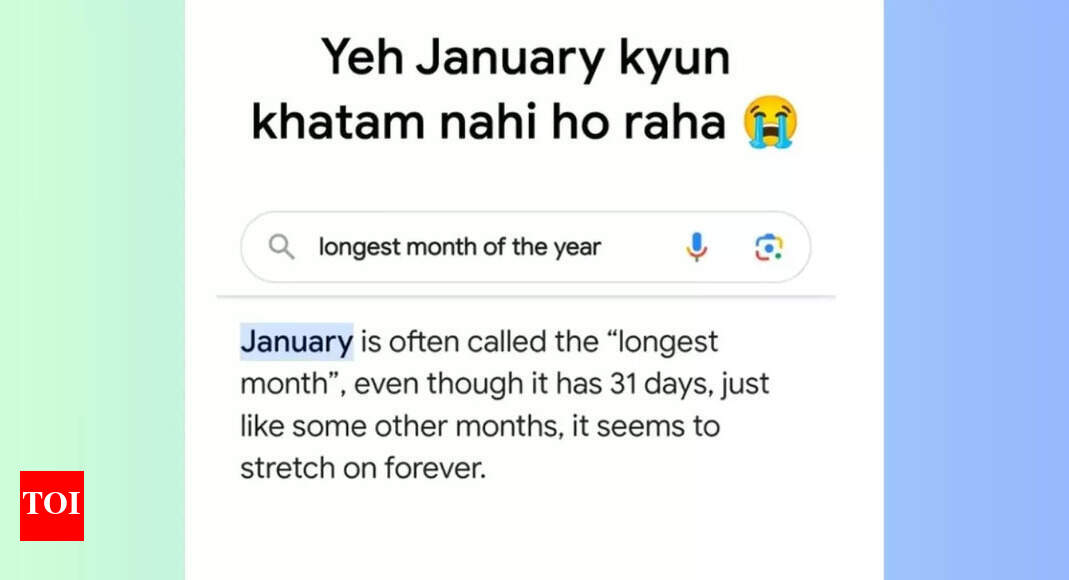 ‘Ye January kyun khatam nahi ho raha’: Google India joins the ‘longest ...