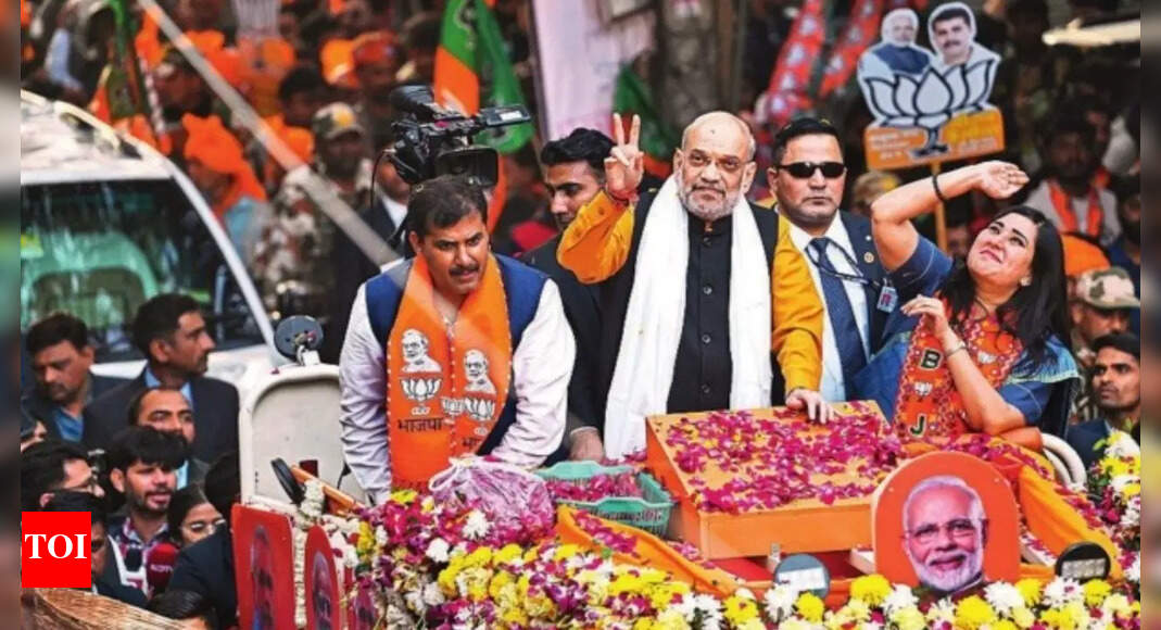 Arvind Kejriwal is trying to spread fear, says union home minister Amit Shah | Delhi News - The ...