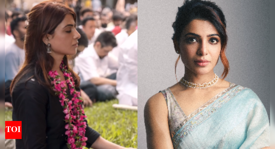 Samantha Ruth Prabhu calls meditation her 'anchor' | - Times of India