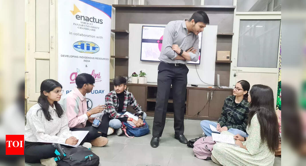 Panjab University's Enactus team hosts workshop on menstrual health ...