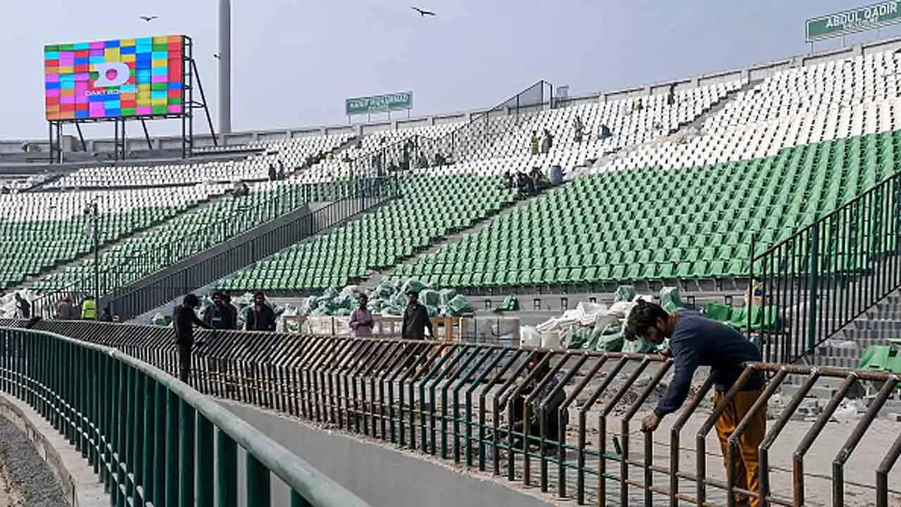 Gaddafi Stadium Gaddafi Stadium: Stunning Drone View In Lahore