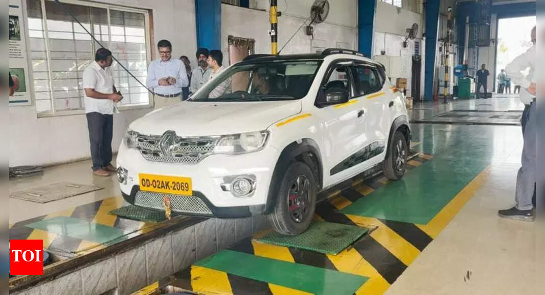 State’s 1st automated vehicle testing station comes up in Cuttack ...