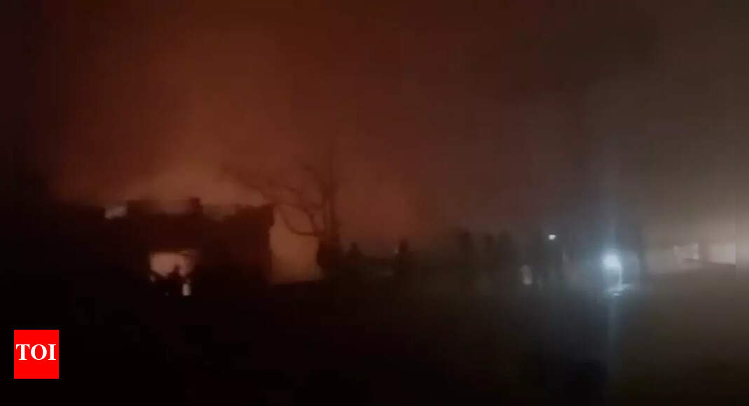 Breaking News Live February 1: Massive fire breaks out in truck ...