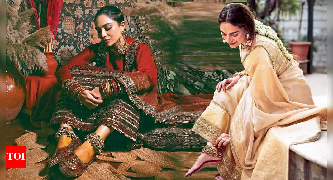 Pajeb to personalised payals: Brides are opting for charming foot ...