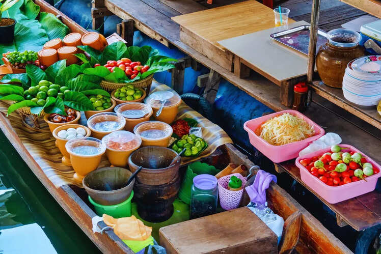 Asia’s 7 most vibrant floating markets you must visit | Times of India ...
