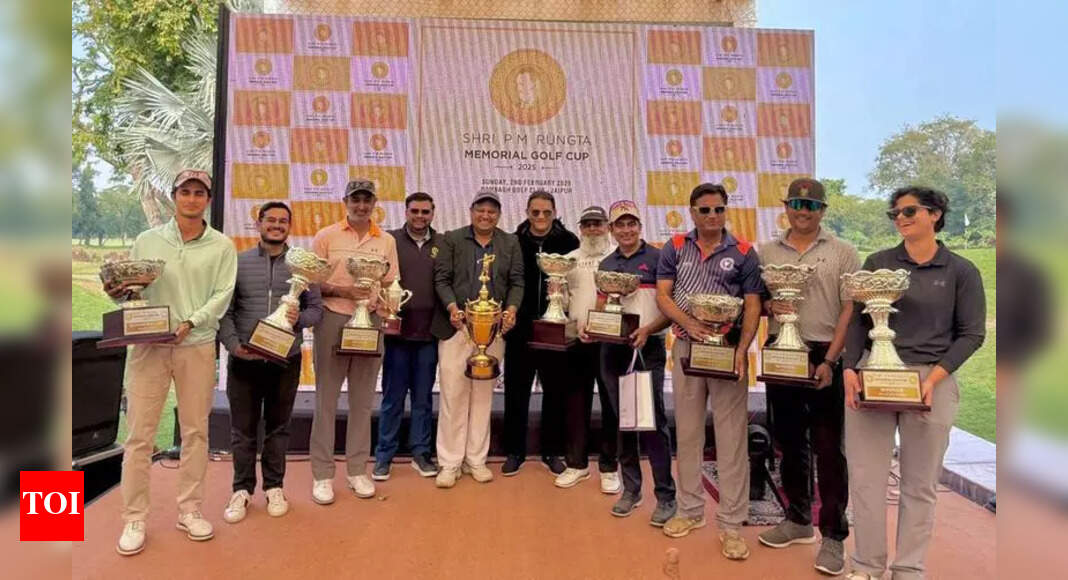 PM Rungta Memorial Golf Cup 2025: Ankit Palawat bags overall net winner ...