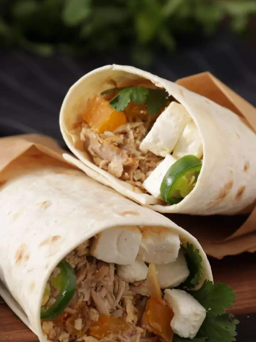 8 Interesting rolls and wraps made with leftover Roti or Paratha ...