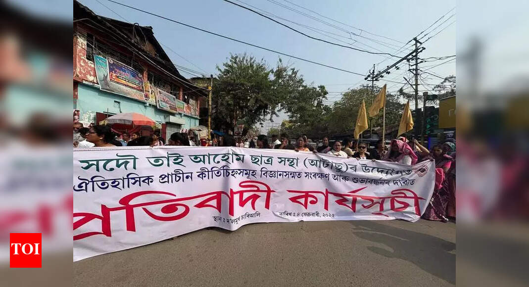 Atasu demands scientific conservation of Ahom-era monuments in ...