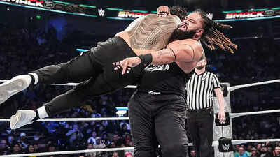 Watch: Jacob Fatu Breaks Character to Celebrate Jey Uso’s Royal Rumble Victory | WWE News - The ...