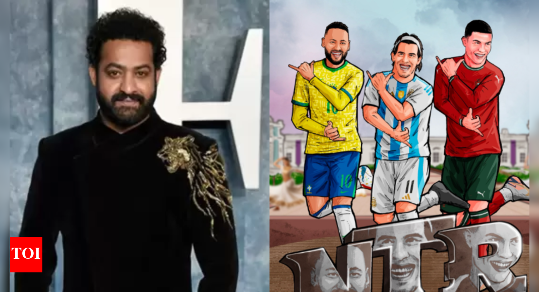 FIFA's latest post features Jr NTR reference; 'RRR' star reacts | - The ...