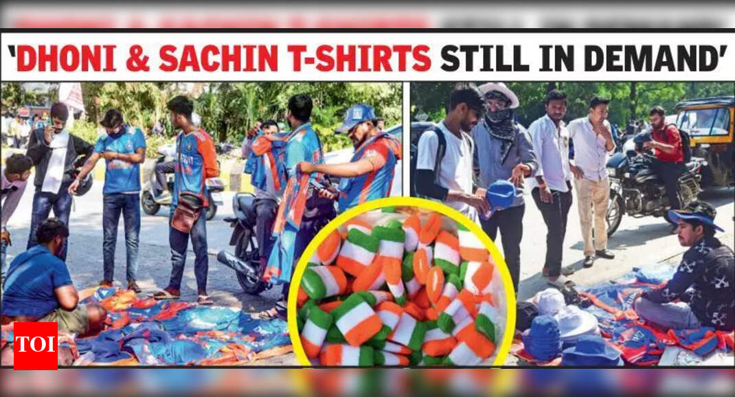 Trailing cricket craze: Meet the vendors who follow Team India to make a living | Nagpur News ...