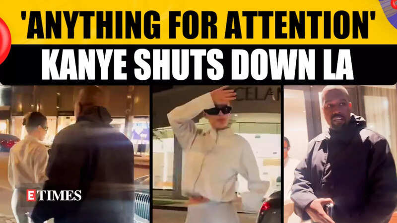 Kanye Blocks LA Street For Bianca; Surprise Photoshoot Brings Traffic ...