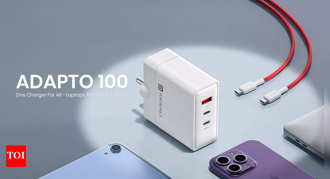 Portronics launches Adapto 100 universal charger, available at ...