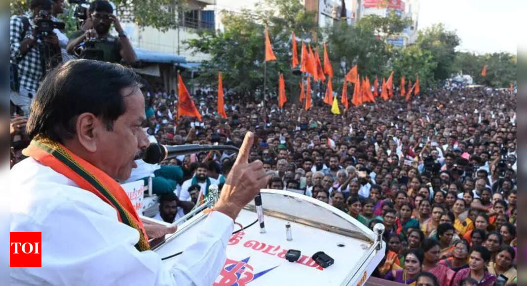 H Raja booked for communal speech at Madurai protest | Madurai News ...