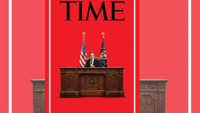 Time Magazine Layout ATTACK ON DONALD TRUMP Time Magazine BRAND