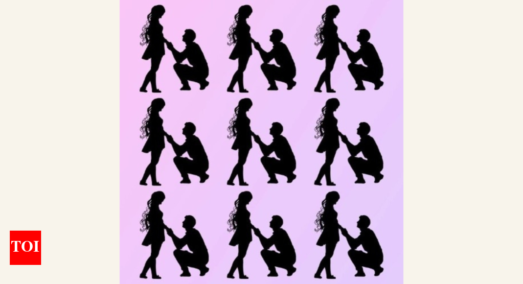Optical Illusion: Can you find the odd couple in this Valentine’s Day ...
