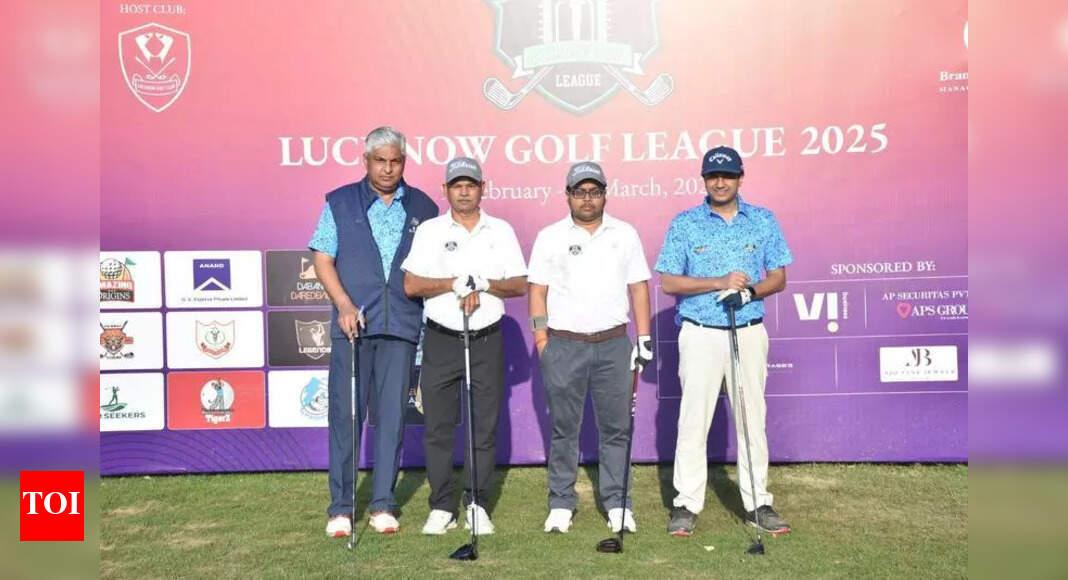 Lucknow Golf League kicks off with action-packed matches | Lucknow News ...