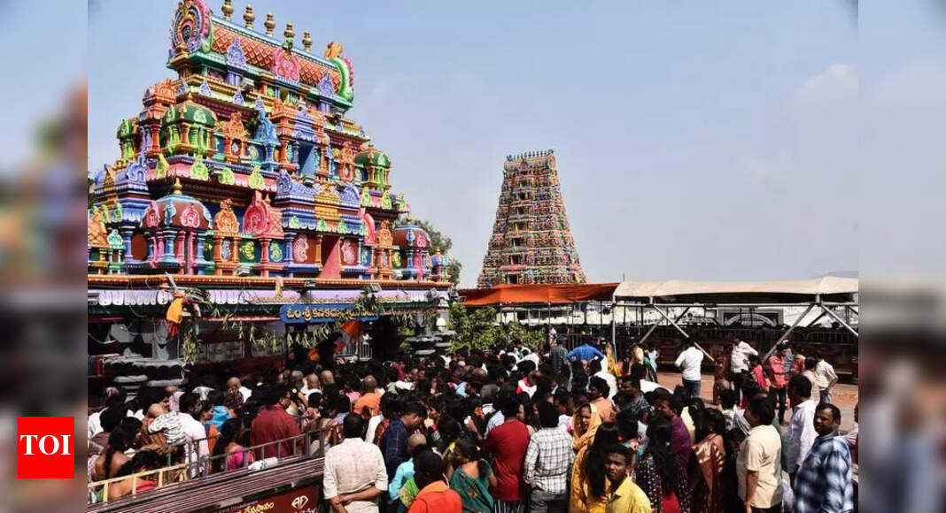 Now book Durga temple darshan tkts on WhatsApp | Vijayawada News - The Times of India
