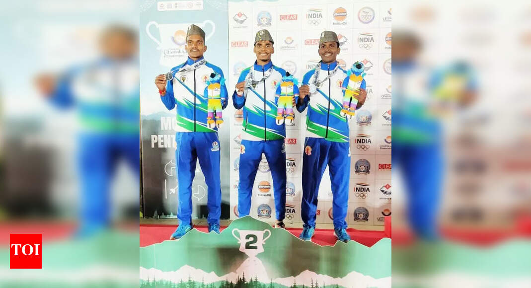 National Games: Another silver for Babu and team in modern pentathlon ...