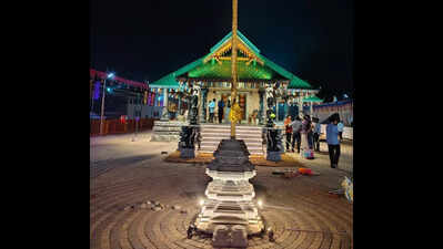 Panchakalyana at 800-year-old Jain Basadi in Vittal today | Mangaluru ...
