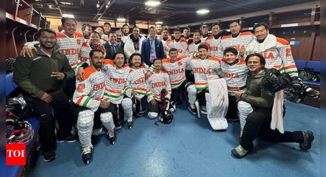 Dr Patnaik basks in the success of India ice hockey team | Bhubaneswar ...