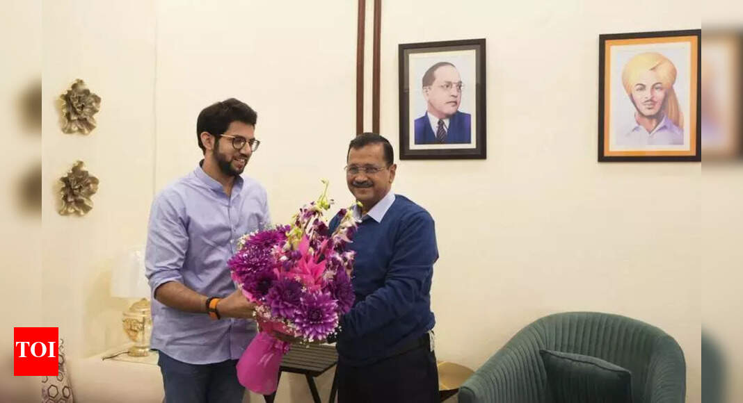 Aditya Thackeray describes meeting with Kejriwal a ‘gesture of ...