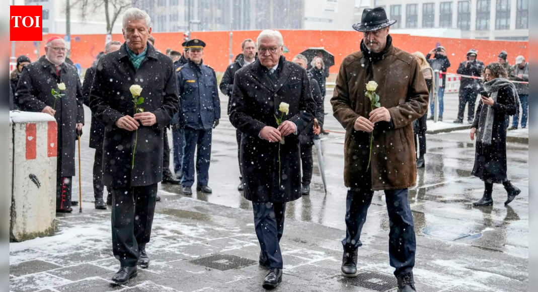 'Deeply shocked': German leaders visit Munich car crash site