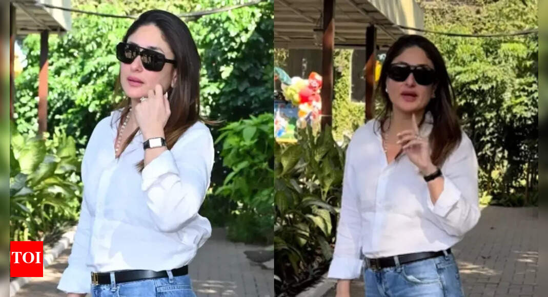 Kareena Kapoor Khan makes FIRST appearance post Saif Ali Khan attack, requests paps to not click ...