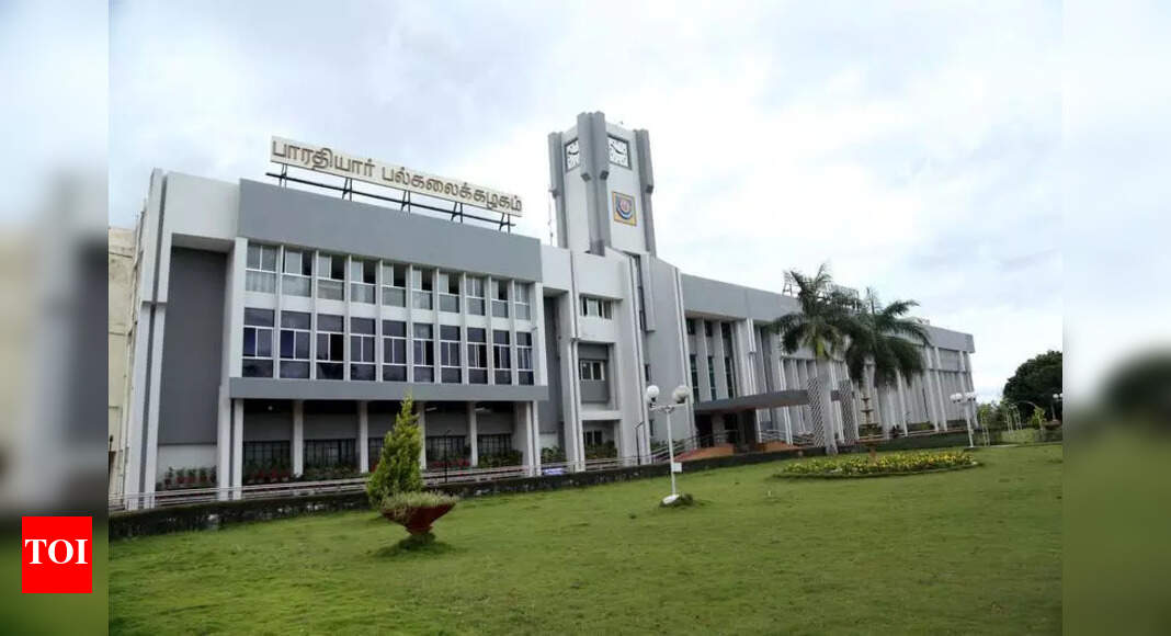 Bharathiar University secures 26 patents in five years | Coimbatore ...