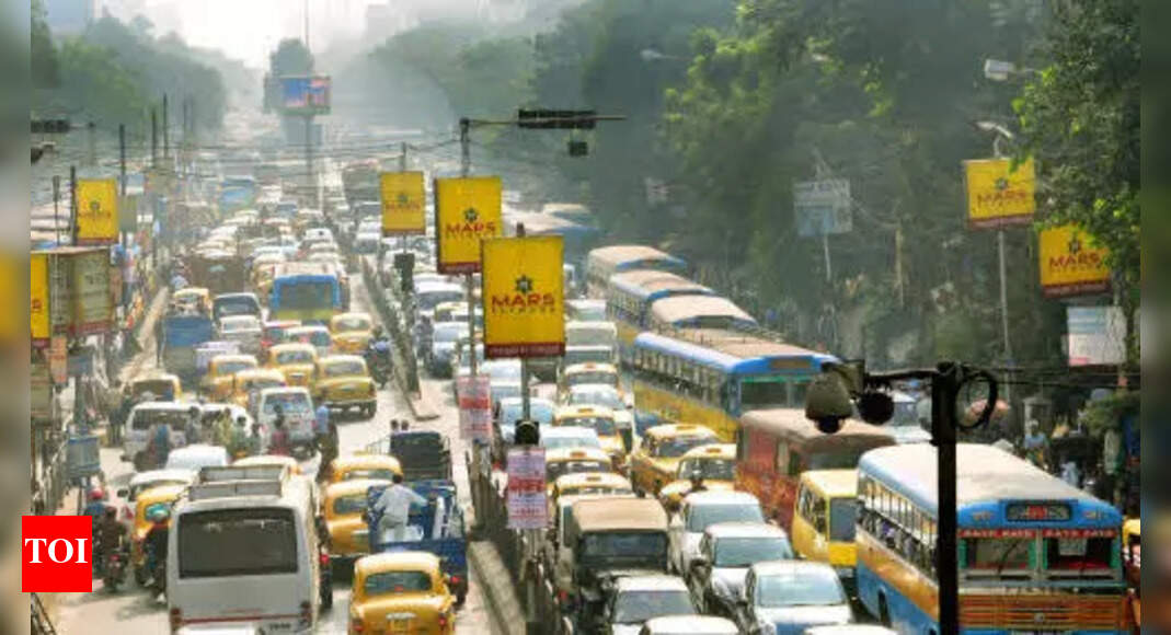 More than 11 vehicles joined Kolkata's clogged roads every hour in 2024 ...
