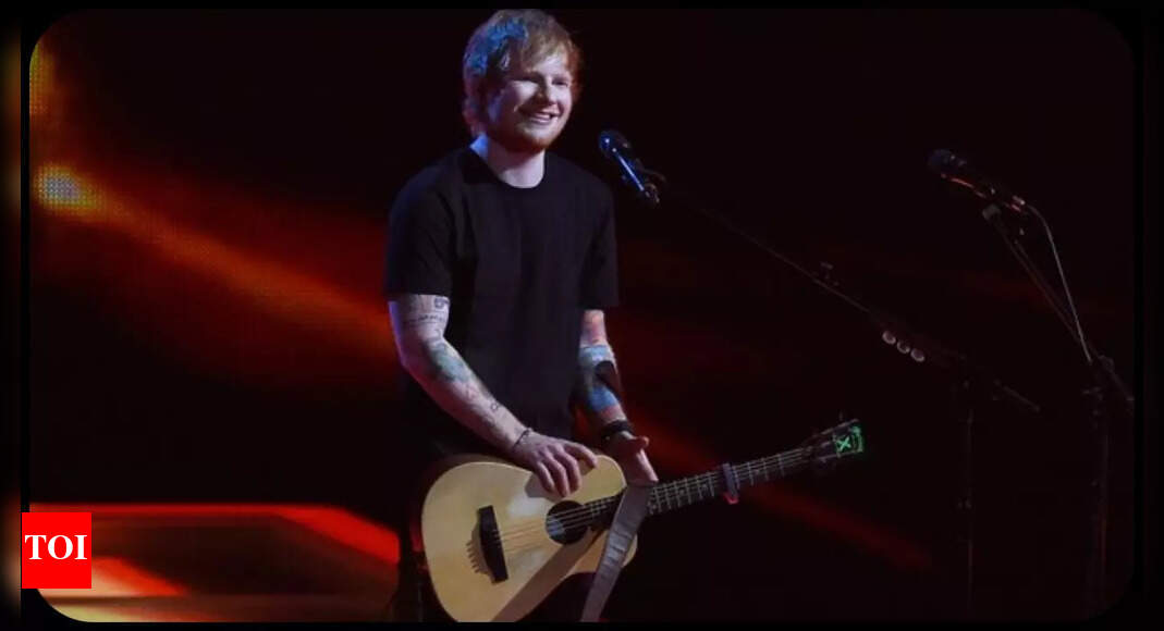 Ed Sheeran performed his final concert in India at Delhi NCR; Fans went ...