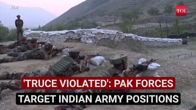 Kashmir Border Flareup: Pak Troops Attack Indian Army Positions In ...