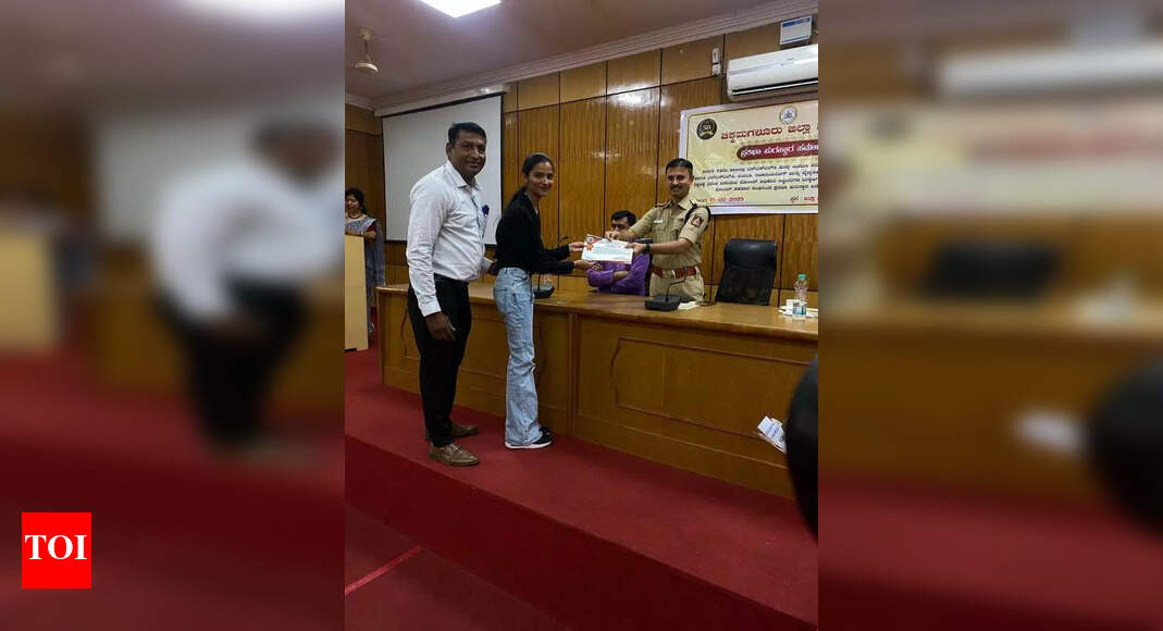 Meritorious students given awards | Mysuru News - The Times of India