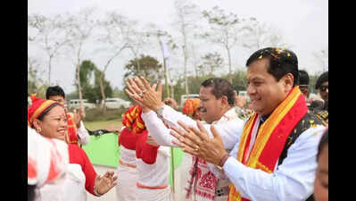 Sonowal inaugurates cultural complex as historic Deori shrine ...