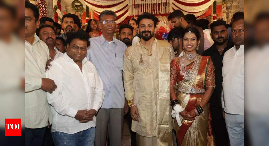 Traditional festivities mark actor Daali-Dhanyatha wedding | Mysuru ...