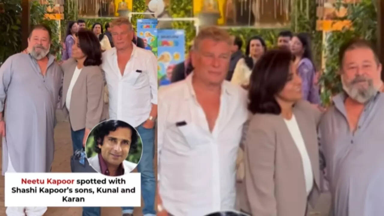 Karan Kapoor Shashi Kapoors Son Rajiv Kapoor, Sanjana Kapoor And Other