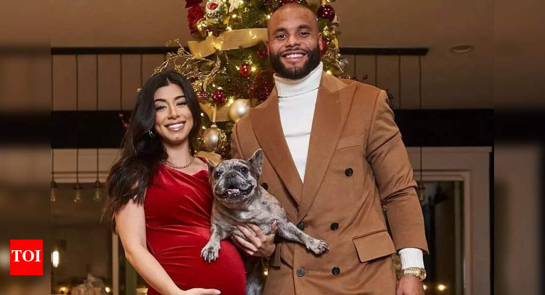 Dak Prescott’s fiancée Sarah Jane Ramos hints at their big day with a ...