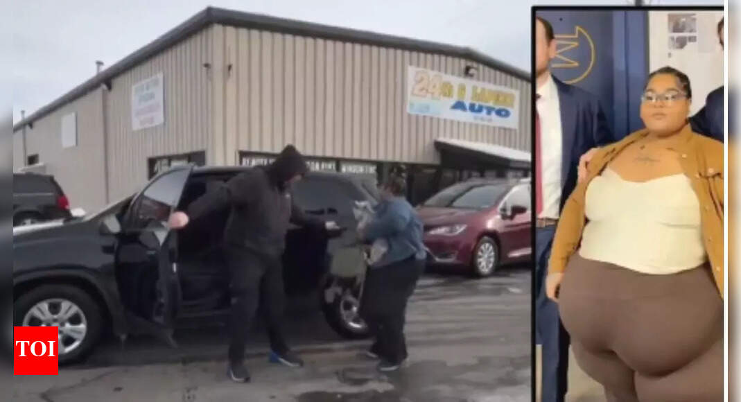 220 kg influencer effortlessly fits into small car after humiliating ...