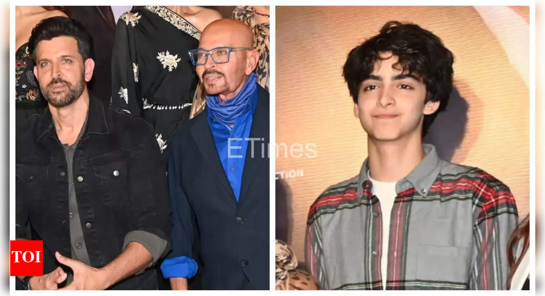 Hrithik Roshan's son Hridhaan Roshan's handsome looks leave internet ...