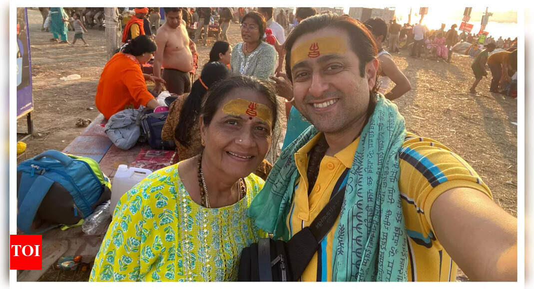 Visiting the Maha Kumbh Mela with mom was an unforgettable experience: Jimit Trivedi | Gujarati ...