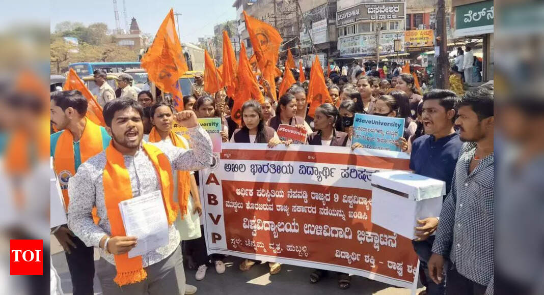 Don’t shut down new varsities: MLC Sankanur | Hubballi News - The Times ...