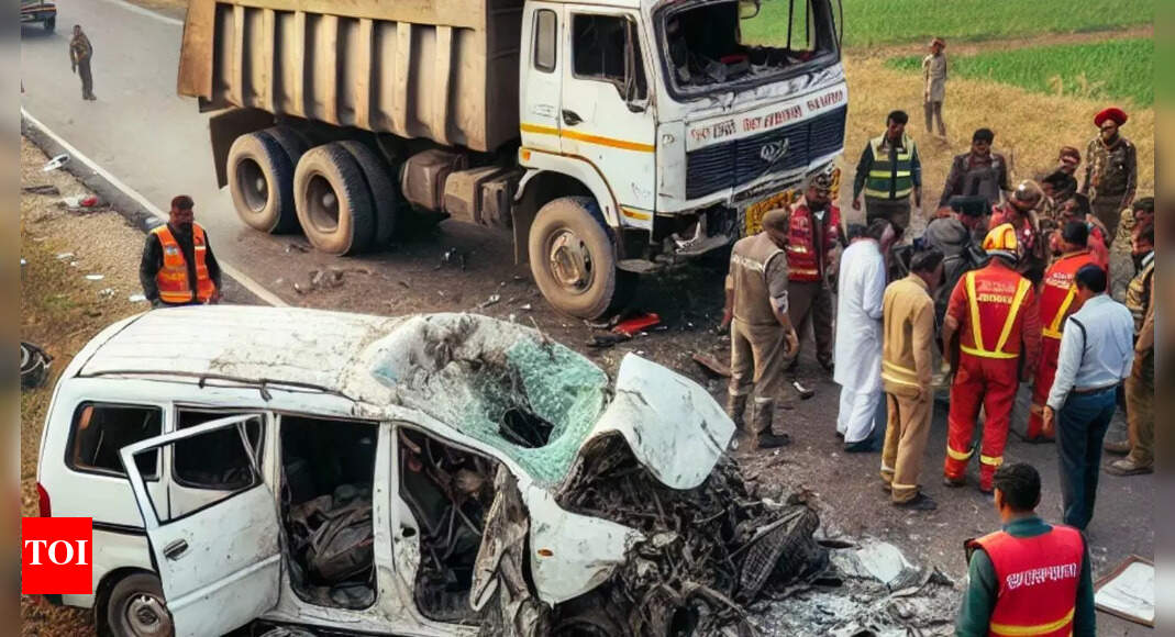 Madhya Pradesh Accident: 5 dead, several injured as dumper truck hits ...