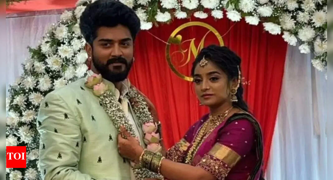 Lakshmi Baramma's Vaishnav aka Shamanth Bro Gowda gets engaged to his long-term girlfriend ...
