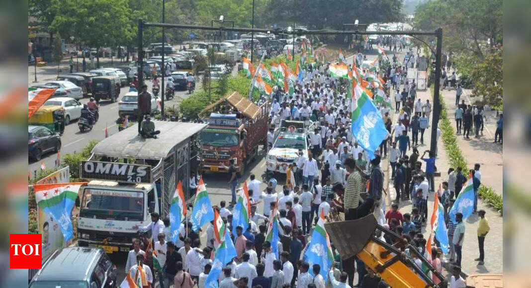 State Cong chief leads 3-day padayatra to Puri | Bhubaneswar News - The ...